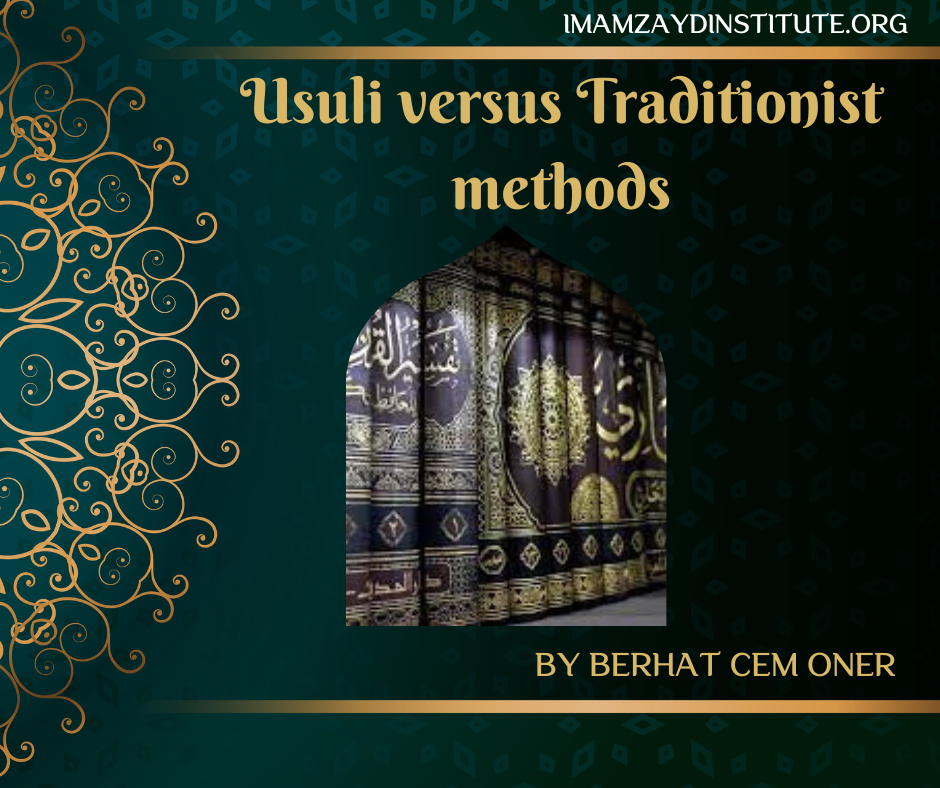 Jurisprudence/Methodology – A Comparison between the Usuli ...