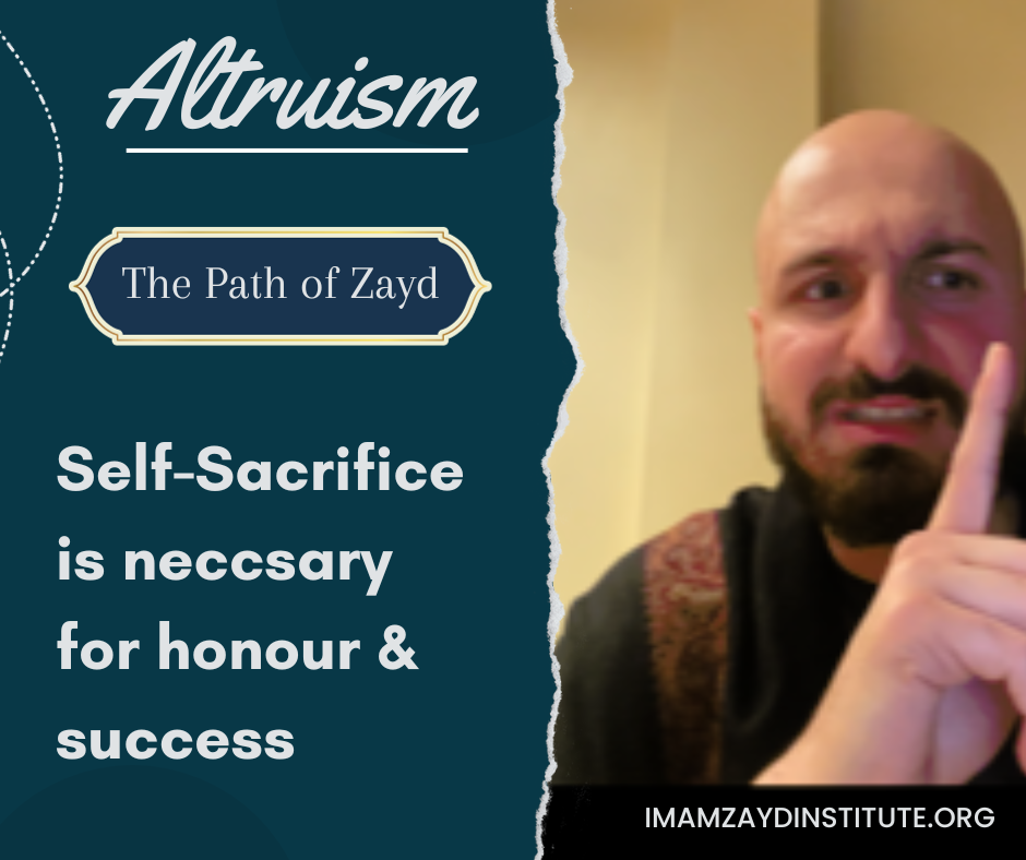 Ethics: Altruism of Zayd is the Epitome of God-consciousness – Tajdeed